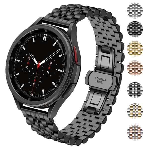 商品名:  Hstrap Quick Release Metal Watch Bands Compatible with Galaxy Watch 7/6/5/4 Band 40mm 44mm, Watch 6 Classic 43mm 4...