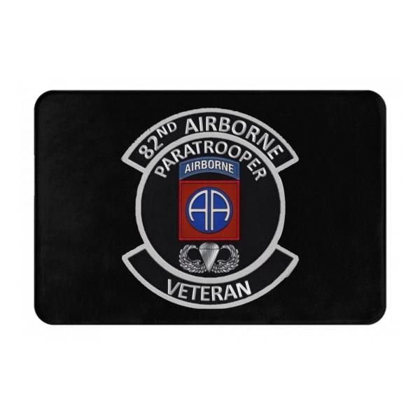 商品名:  82nd-Airborne-Paratrooper-Veteran Outdoor Doormat Non-Slip Mat Indoor Door Mat Bathroom Carpet Pad 24" X 16"ブランド: ...