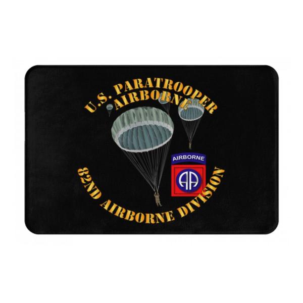 商品名:  Paratrooper-82nd-Airborne-Division-Wo-Shadow Outdoor Doormat Non-Slip Mat Indoor Door Mat Bathroom Carpet Pad 24" ...