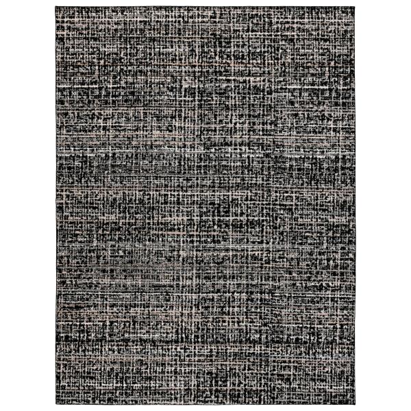 商品名:  Garland Rug Rumba Black/Earth Tones 9 Ft. X 12 Ft. Modern Abstract Area Rug ? Soft, Anti-Skid,Carpet for Living Ro...