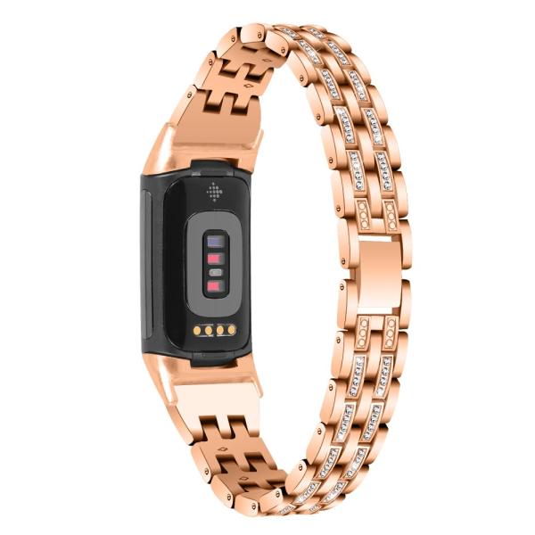 商品名:  Bling Metal Bands Compatible with Fitbit Charge 6 Bands for Women,Dressy Strap Jewelry Diamond Rhinestone Crystal ...