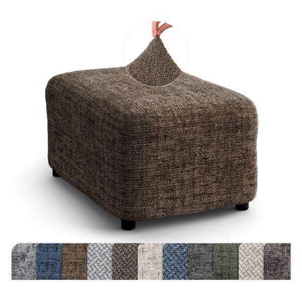 商品名:  PAULATO BY GA.I.CO. Ottoman Slipcover - Stretch Stool Sofa - Pouf Protector for Pets and Kids - Soft Ottoman Cover...