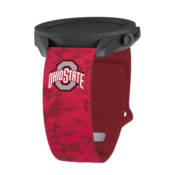 商品名:  Affinity Bands Ohio State Buckeyes Camo HD Watch Band Compatible with Samsung, Garmin, Fossil, and More (20mm Long...