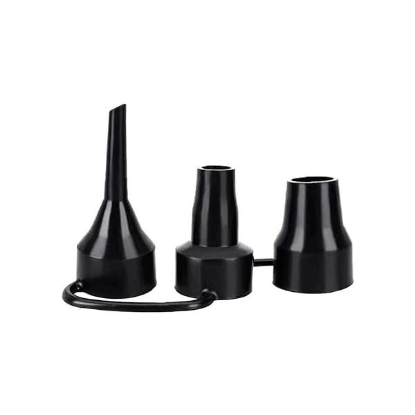 商品名: 3サイズ ブラック エアポンプ交換用ノズル プラスチックポンプノズル インフレータブルポンプノズルヘッド エアポンプインフレーターアダプターアクセサリー 部分的なエアベッド エアマットレス エアマットレス アクセサリー 3 Siz...