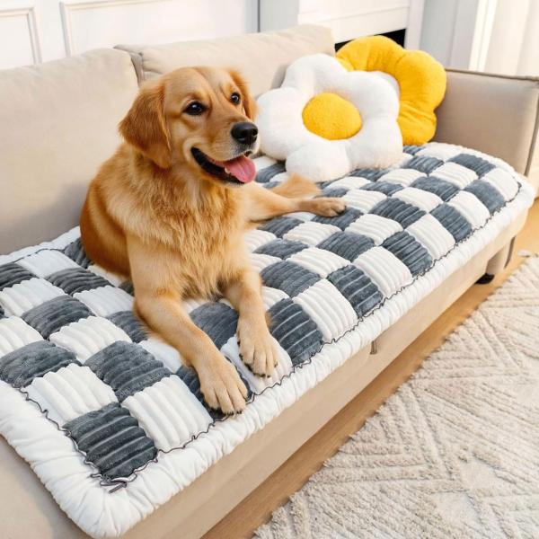 商品名: LiveGo 犬用カウチカバー 洗える ソファカバープロテクター ソファカバー 3クッションソファ用 ペットフレンドリー ソフト 滑り止め LiveGo Couch Cover for Dogs Washable, Sofa Co...