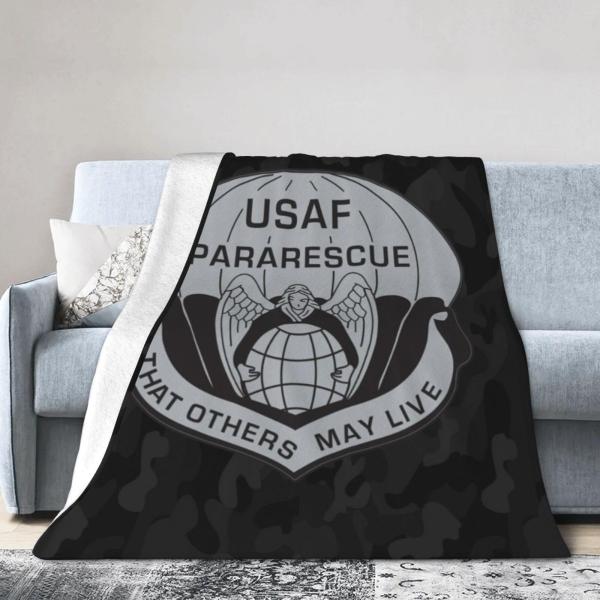 商品名:  USAF-Pararescue Throw Blanket Soft Blanket Flannel Fleece Blanket 80"X60" Blanket for Bed Sofa Chairブランド: FPGEAR商品...