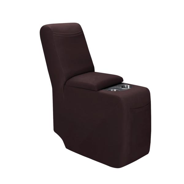 商品名: PureFit リクライニングコンソールカバー リクライニングソファカバー スーパーストレッチ ミドルコンソールスリップカバー リクライニングソファカバー用家具プロテクター 子供用ペット用ポケット&amp;ゴム底 チョコレート P...