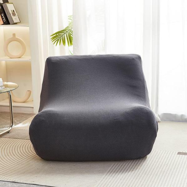 商品名:  XMAYODS Single Seated Lazy Sofa Cover, Armless Floor Sofa Couch Cover,One Piece High Stretch Slipcover Tatami Chai...