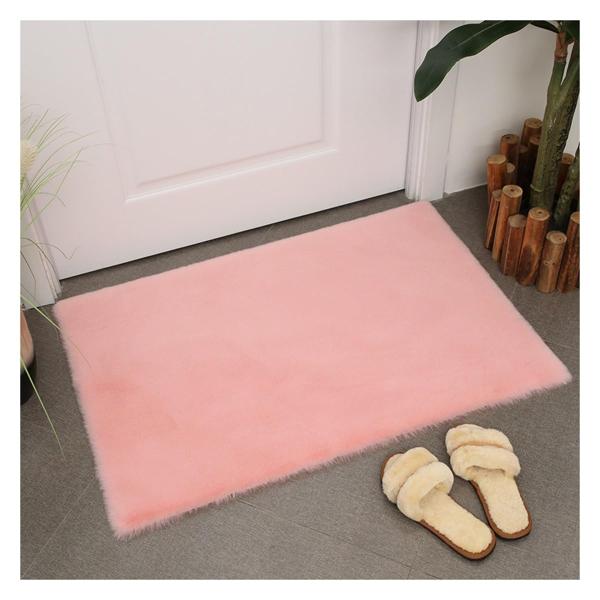 商品名:  KXCR Thicken Fluffy Plush Carpet Living Room Decoration Sheepskin Large Area Mat Bedside Rug Home Decoration Plush...