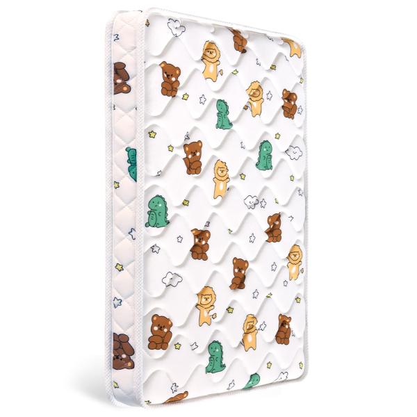 商品名:  Premium Foam Mini Crib Mattress 38“ x 24” x 4”, Dual Sided with Soft Breathable Fabric, Noiseless and Odorless, Co...