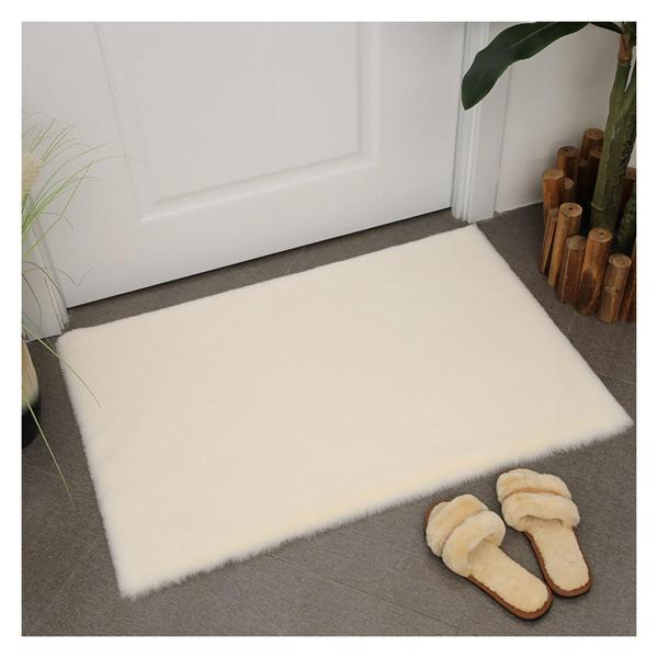 商品名:  KXCR Thicken Fluffy Plush Carpet Living Room Decoration Sheepskin Large Area Mat Bedside Rug Home Decoration Plush...
