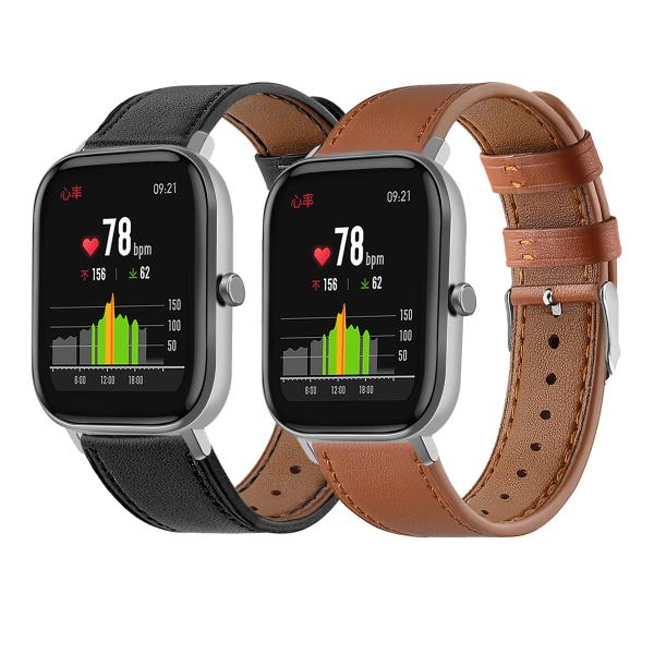 商品名:  FitTurn Leather WatchBand Compatible with Xplora X6 Play Smart Watch for Genuine Leather Replacement 20MM Sport Wr...