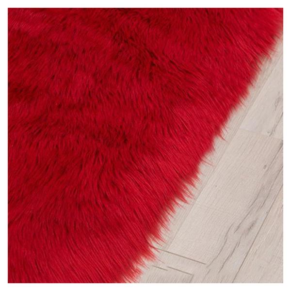 商品名:  KXCR Thicken Fluffy Plush Carpet Living Room Decoration Sheepskin Large Area Mat Bedside Rug Home Decoration Plush...