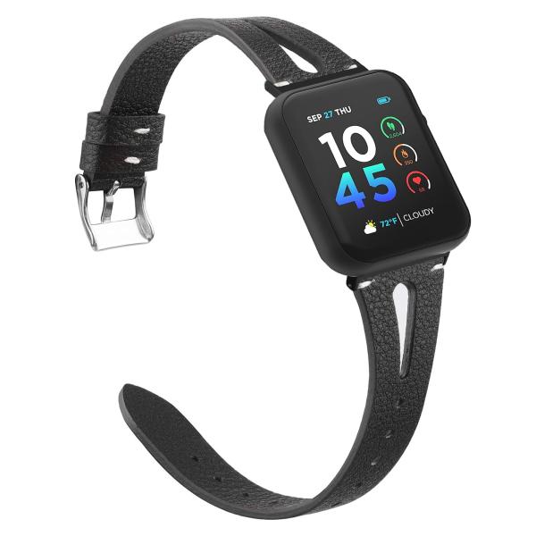 商品名: Lamshaw ITOUCH AIR 4バンド 24mm スリム ヴィンテージレザーストラップ レディース メンズ リストバンド アクセサリー ITOUCH AIR 4 41mm / 46mm / Air 3 44mm スマートウ...