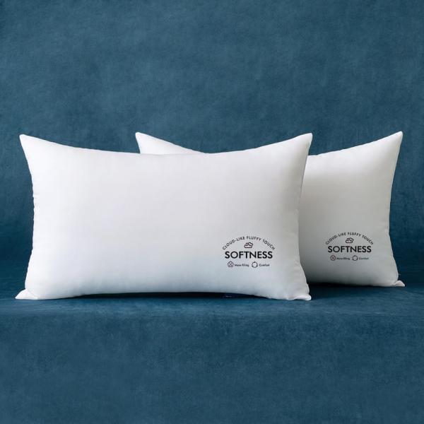 商品名: MIULEE 12x20 スローピローインサート (2個セット) 長方形 プレミアムソフト装飾枕インサート ソファベッド リビングルーム用 MIULEE 12x20 Throw Pillow Inserts (Set of 2),...