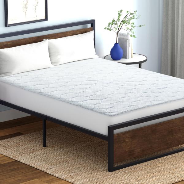 商品名: バイブ 冷感 キルト加工 低反発 敷パッド クイーン Vibe Cooling Quilted Memory Foam Mattress Pad, Queenブランド: Vibe商品サイズ: Queen高さ: 43.18cm横幅:...