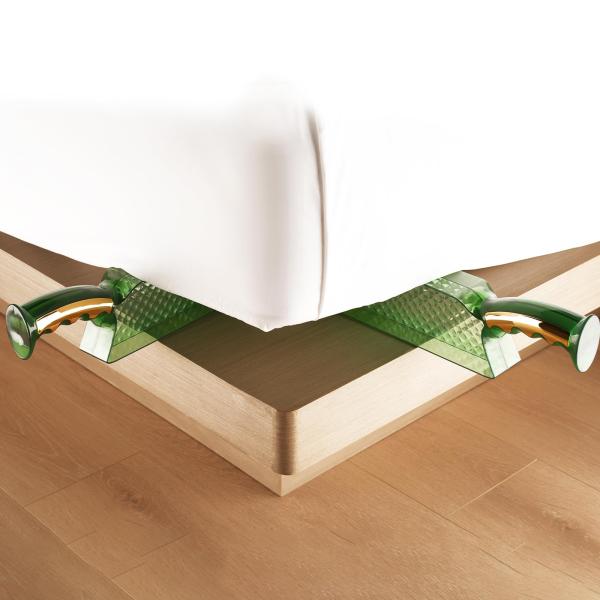 商品名: Tantea (タンティー) マットレスリフター ウェッジとベッドメーカーツール シーツ交換用 ベッドメイキング用簡単リフターマットレスライザー マットレスを持ち上げてマットレスを保持 背中の痛みを緩和 (2個) Tantea M...