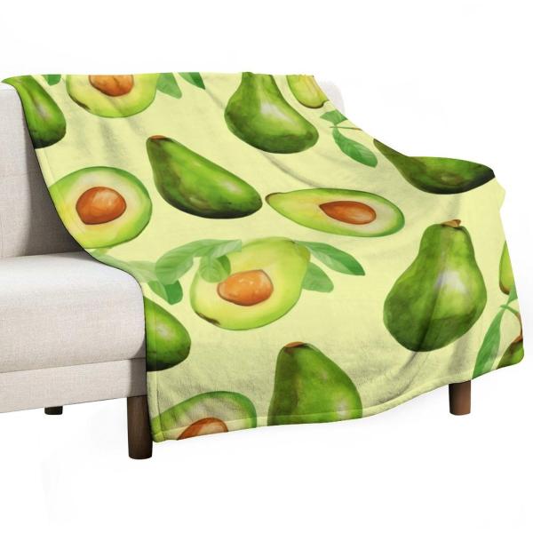 商品名:  Avocado Tropical Fruits Throw Blankets,Blanket Premium Super Soft Cozy Warm Bed Blanket Couch Decorative Throw Bla...