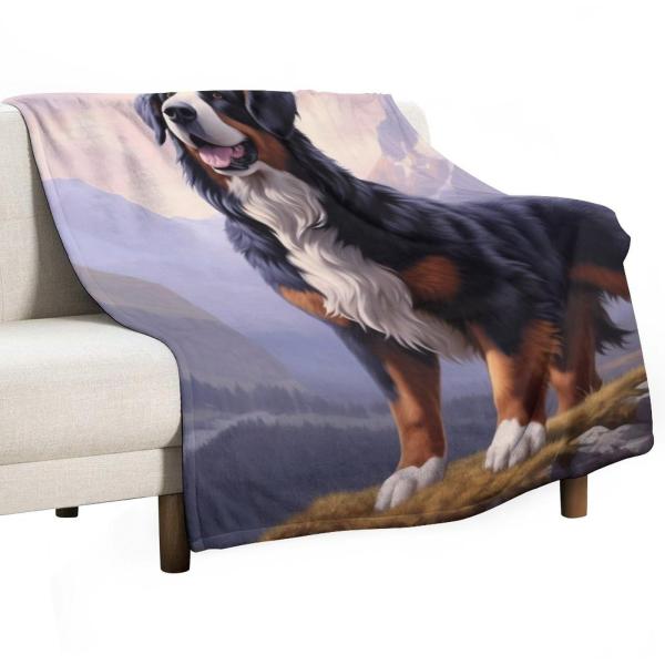 商品名:  Bernese Mountain Dog Throw Blankets,Blanket Premium Super Soft Cozy Warm Bed Blanket Couch Decorative Throw Blanke...