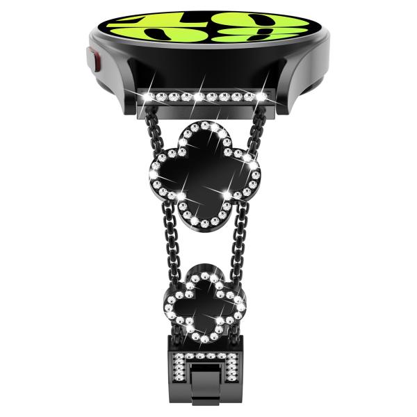 商品名:  NewWays Compatible for SAMSUNG Galaxy Watch 7 6 Classic 6 5 4 Band 40mm 44mm 42mm 46mm, 20mm Stunning Clover Brace...