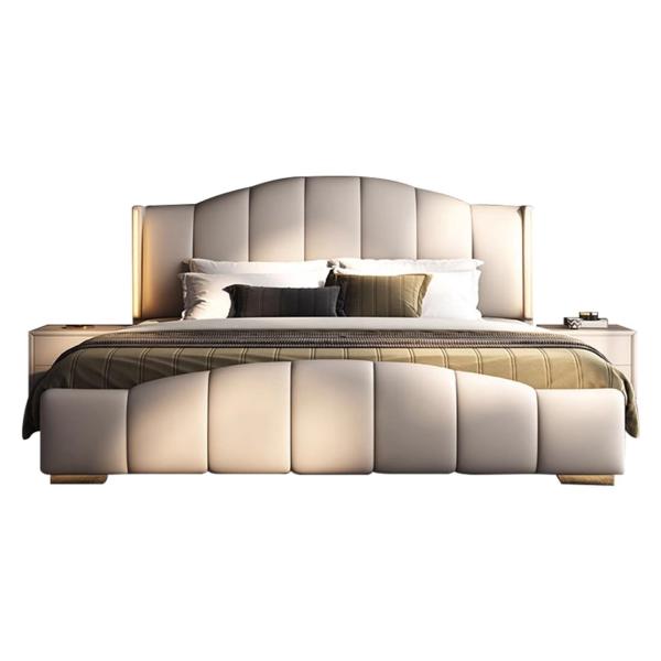 商品名:  OUDINI Full Size Bed Frame with Headboard No Box Spring Needed Solid Wood Slats &amp; Legs Strong Wood Slats Suppo...