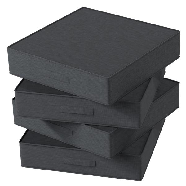 商品名: AOFEITE 屋外用オレフィンチェアクッション 22インチx22インチx5インチ 4枚セット 防水パティオシートクッション パティオ家具用 4段階の色堅牢性ソファパッド ハンドル付き DIYストラップ付き 庭の庭に ダークグレー...