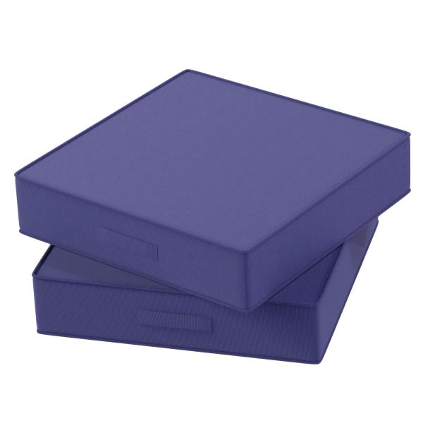 商品名: AOFEITE 屋外用オレフィンチェアクッション 19インチx19インチx5インチ 防水パティオシートクッション 2枚セット パティオ家具用 4段階の色堅牢性ソファパッド ハンドル付き DIYストラップ付き 庭 庭用 ダークブルー...