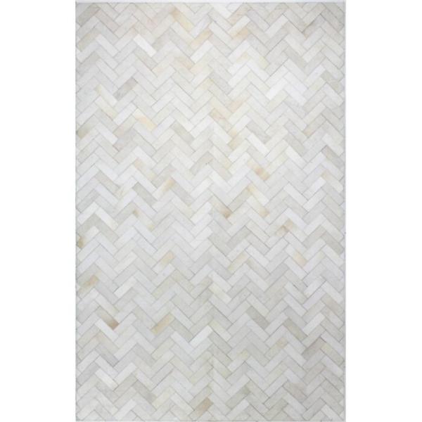商品名:  ECLATIQUE RUG Leather Cowhide Area Rug - Carpets for Bedroom &amp; Living Room - Luxury Cow Hide Modern Accent Rug...