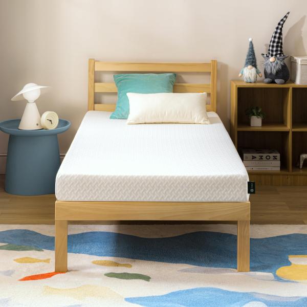 商品名: ZINUS 8インチ Green Tea Essential Memory Foam マットレス/ベッドインアボックス/お手頃価格のマットレス/CertiPUR-US認定 Zinus 5 Inch Twin Cooling Ess...