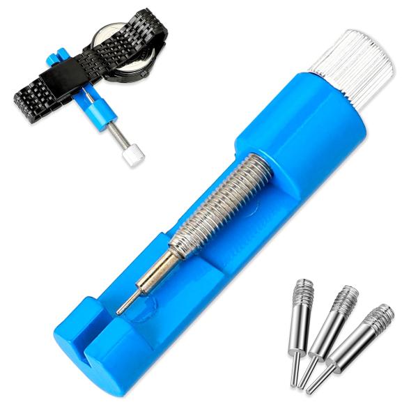 商品名:  Watch Link Removal Kit, Watch Band Remover Tool Watch Spring Bar Tool Chain Link Pin Remover with 3PCS Replacement...