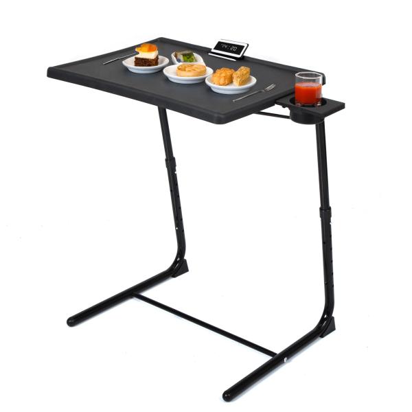 商品名:  JAXPETY TV Tray Table, Folding TV Dinner with Cup Holder, Adjustable TV Desk with 3 Angle and 6 Height Adjustments...