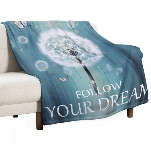 商品名:  Dandelion Butterfly Throw Blankets,Blanket Premium Super Soft Cozy Warm Bed Blanket Couch Decorative Throw Blanket...