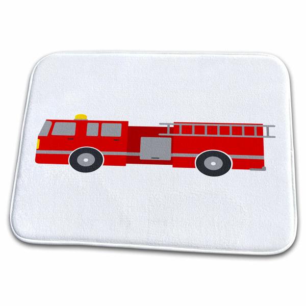 商品名:  3dRose Bathroom Bath Rug Mat - Red Firetruck Designs Kids Stuffブランド: 3dRose商品サイズ: 1'6" x 1'11" (Rectangular)重量: 45...