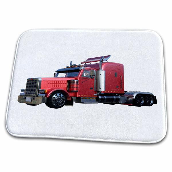 商品名:  3dRose Bathroom Bath Rug Mat - Metallic Red Semi Truck in Three Quarter View Graphics Truckingブランド: 3dRose商品サイズ: 1...
