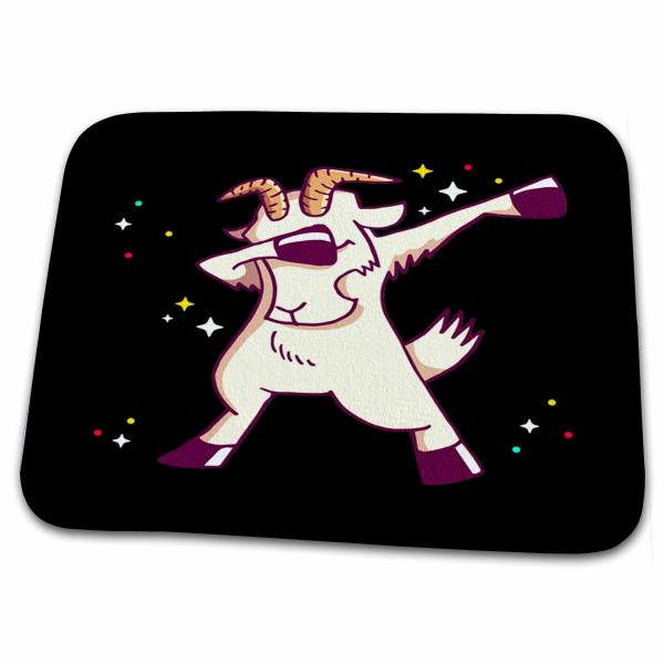 商品名:  3dRose Bathroom Bath Rug Mat - Dab Dabbing Dancing Goat Animal Animalブランド: 3dRose商品サイズ: 1'6" x 1'11" (Rectangular)...