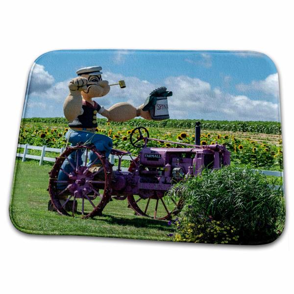 商品名:  3dRose Bathroom Bath Rug Mat - Popeye in The Fields Photographyブランド: 3dRose商品サイズ: 1'6" x 1'11" (Rectangular)重量: 45...