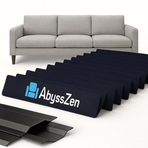 商品名: 頑丈なアイアンソファクッションサポート[23インチ x 68インチ]。たるんだソファ用の丈夫なメタルベース。木製よりも丈夫で長持ち。2~3人掛けのたるんだソファにフィット。ソファの寿命を延ばします。 Heavy-Duty Iron...