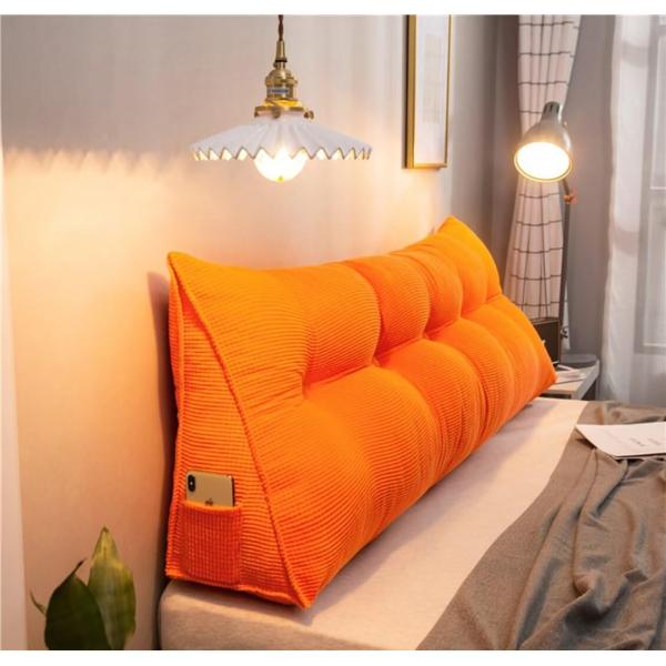 商品名:  UUluhao Triangular Headboard Pillows Twin XL Dorm Large Bolster Wedge Pillow for Bed Headboard Gap Large Bolster C...