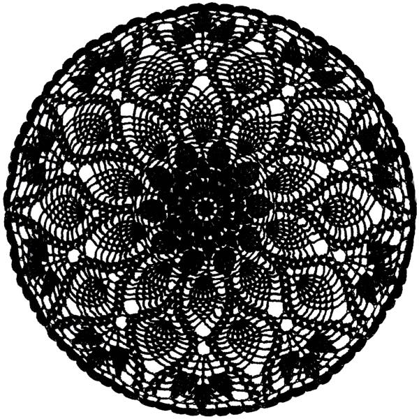商品名:  Phantomon Lace Doilies Table Placemats Handmade Crochet Cloth Round Coasters Cotton Doilies for Tables, Sofa Cover...
