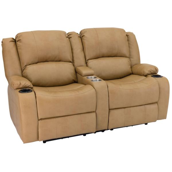 商品名: RecPro Charles リクライニングRVソファ | ゼロウォールラブシート キャンピングカー用 | ウォールハガーソファ | 第5輪シアターシート | 交換用RV家具 | 手動または電源オプション(給電式、タフィー、64イ...