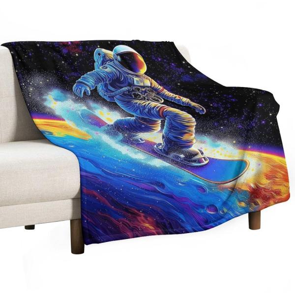 商品名:  Astronaut Space Galaxy Throw Blankets,Blanket Premium Super Soft Cozy Warm Bed Blanket Couch Decorative Throw Blan...