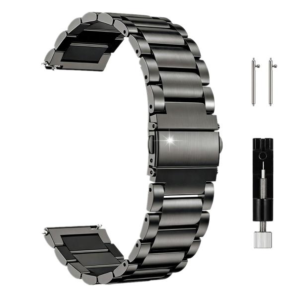 商品名: JUSUTEK 2024 ユニバーサルチタン合金腕時計バンド 16/18/20/22mm メタルウォッチバンド クイックリリースストラップ 腕時計バンド チタンバンド 男女兼用, 16MM, チタン合金。, 宝石なし JUSUTE...