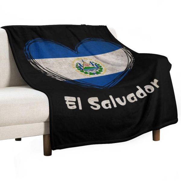 商品名:  El Salvador Flag Throw Blankets,Blanket Premium Super Soft Cozy Warm Bed Blanket Couch Decorative Throw Blankets f...