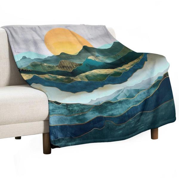 商品名:  Abstract Mountain Nature Throw Blankets,Blanket Premium Super Soft Cozy Warm Bed Blanket Couch Decorative Throw Bl...