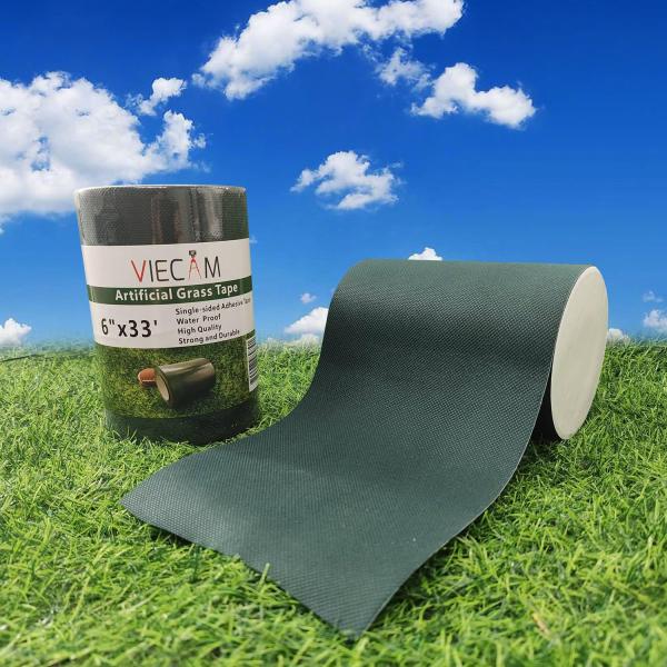 商品名:  Viecam 6" x 33' Turf Tape Artificial Grass Seam Tape - Self-Adhesive for Artificial Turf, Lawn, Fake Grass Carpet ...
