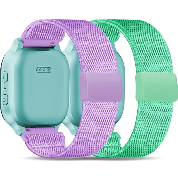 商品名: Huadea 2個パック 磁気ナイロン Gabb Watch 3e Band 3 2 1/Gizmo Adventrue 3 3 2 1/SyncUP &amp; Cosmo JrTrack 4/3/2 SE/2/JrTrack ...