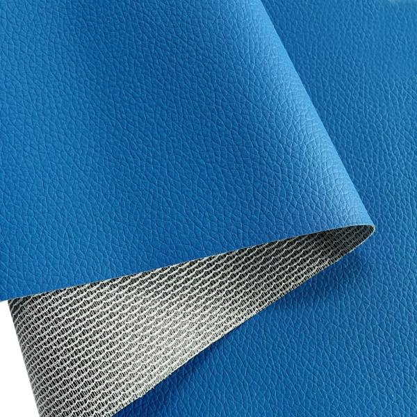 商品名:  Blue Soft Faux Leather Fabric 0.5mm Pleather Marine Vinyl Fabric for Home Furniture Upholstery Sofa, Car Seat, Sew...
