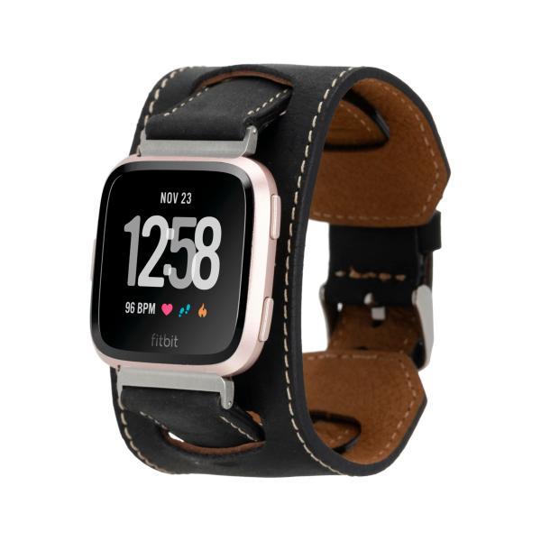 商品名:  HARDISTON Smart Watch Band, Compatible With Fitbit Versa 1, Versa 2, Lite, Handmade Genuine Leather, Fitbit Watch ...