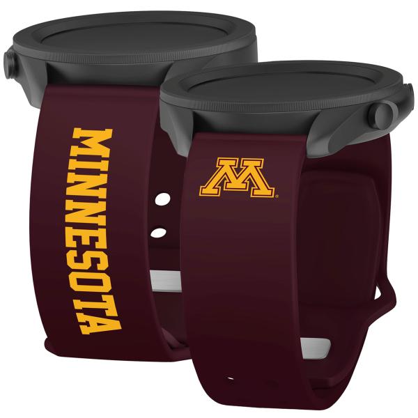 商品名:  Affinity Bands Minnesota Golden Gophers Iconic Edition HD Watch Band Compatible with Samsung, Garmin, Fossil, and ...