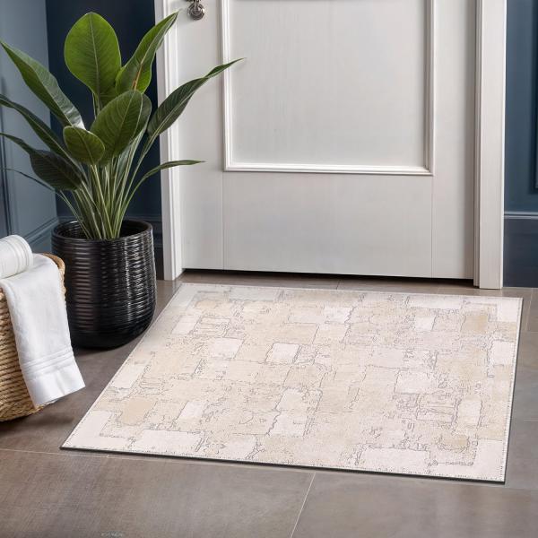 商品名:  Beverly Rug Modern Abstract Entry Rug 2x3 Luxury Ultra Soft Vintage Indoor Area Rugs for Living Room Stain Resista...